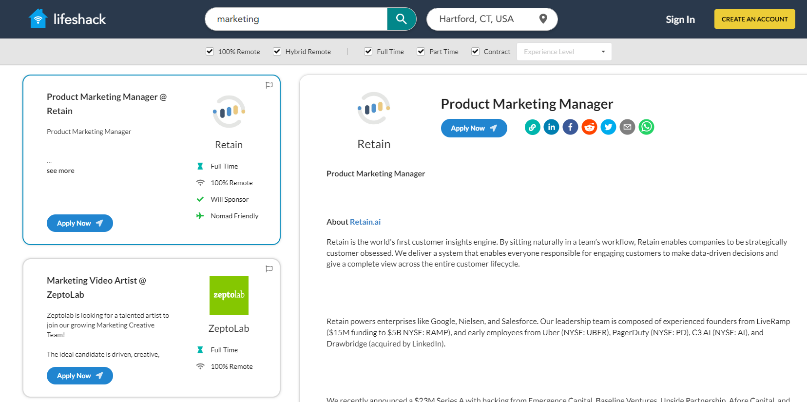 Remote job board seeks funding - Job Board Consulting